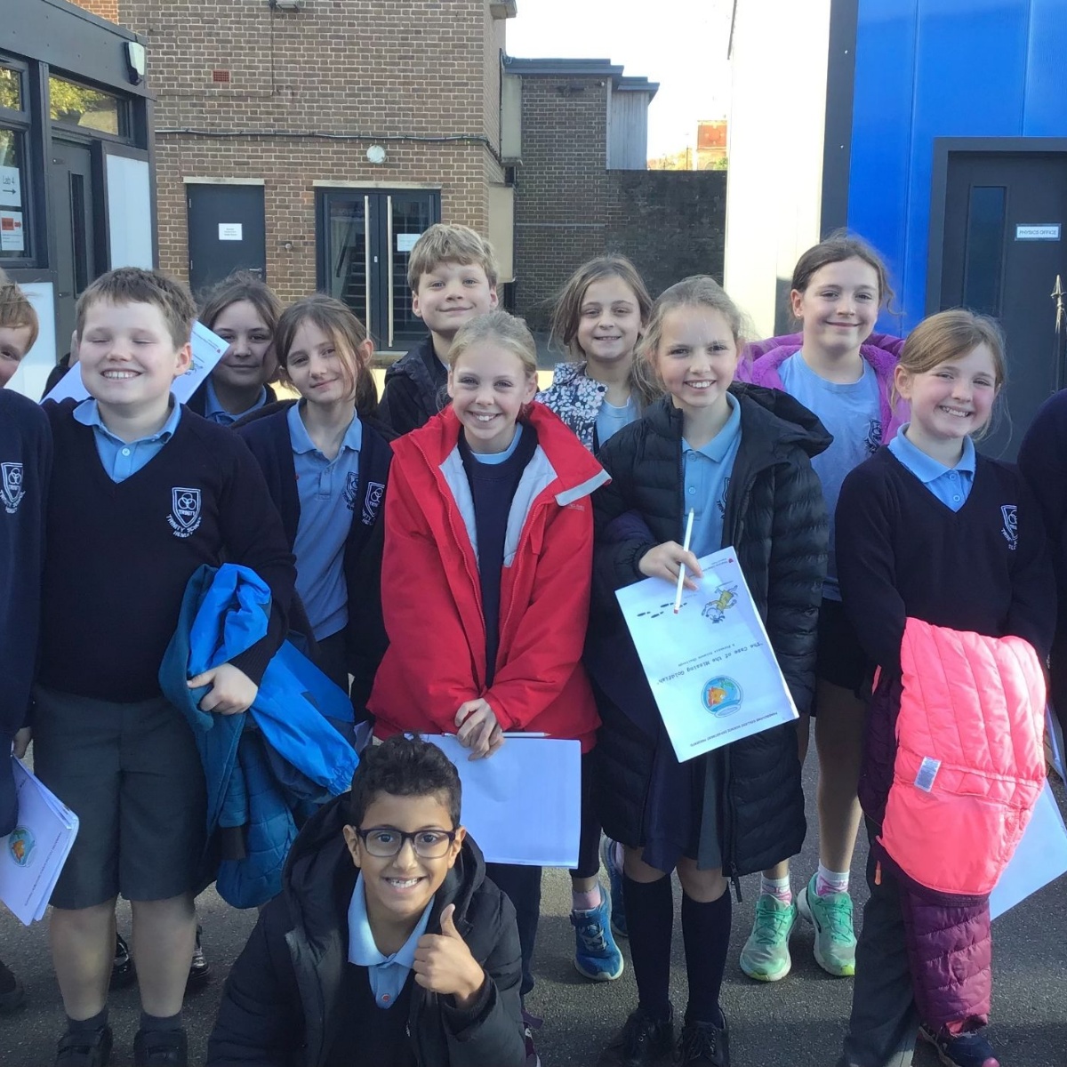 Trinity COFE Primary School - Forensic science workshop for Year 5