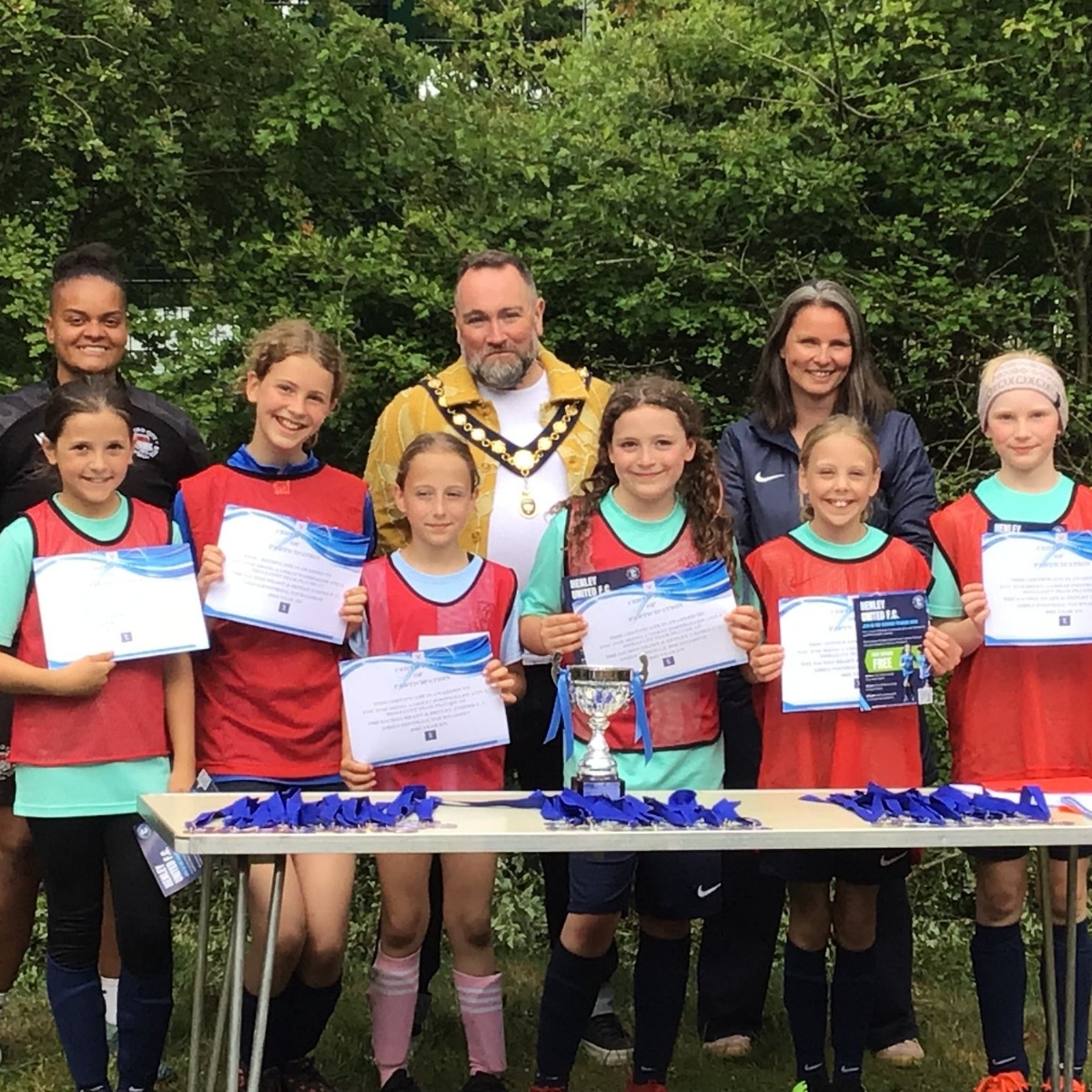 Trinity COFE Primary School - Girls Football Tournament success